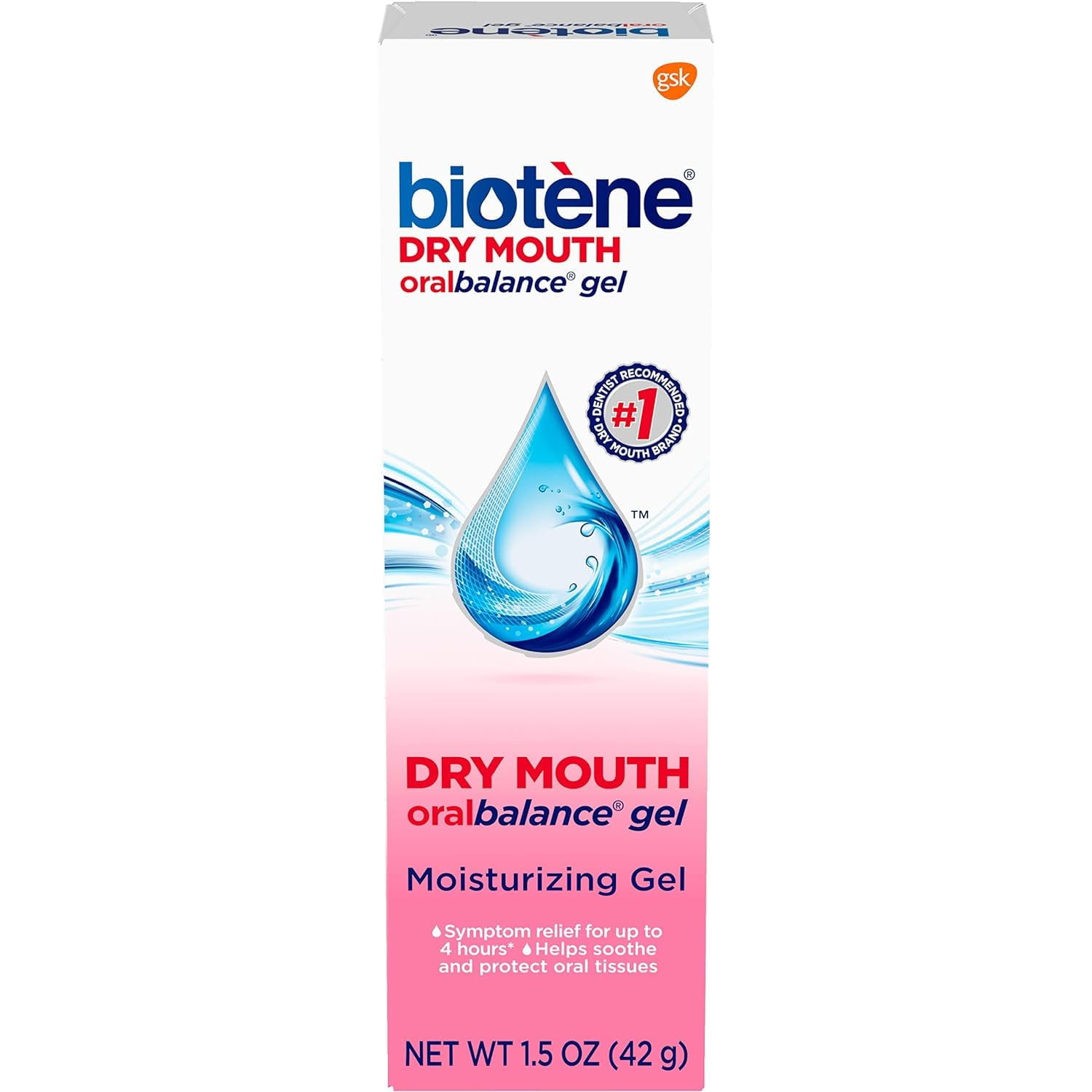biotene Oralbalance Dry Mouth Moisturizer Gel 1.50 oz (Pack of 6) C3 ...