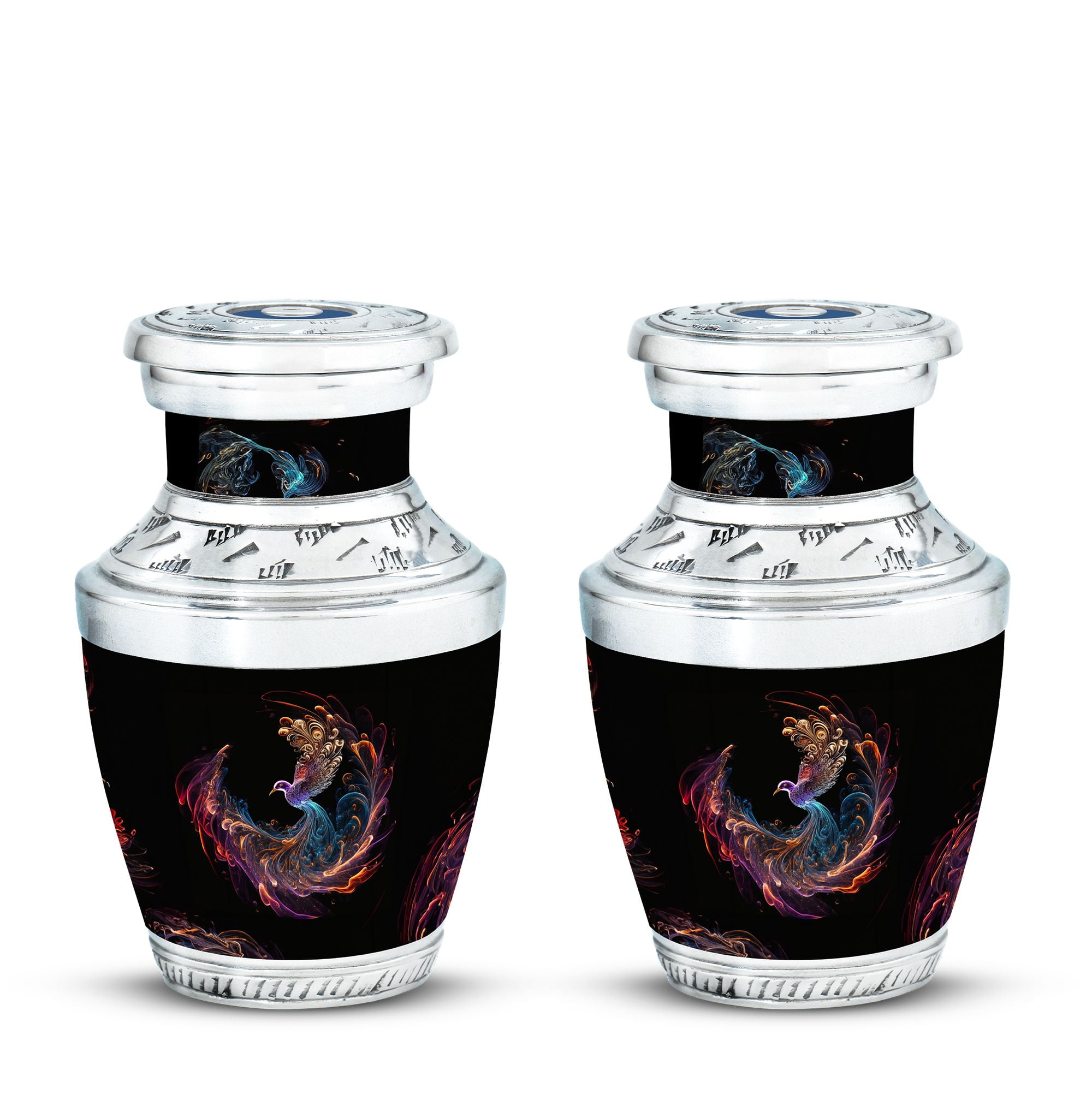 bird-that-is-flying-air-generative-ai Loving Embrace Mini Urn - Sleek ...