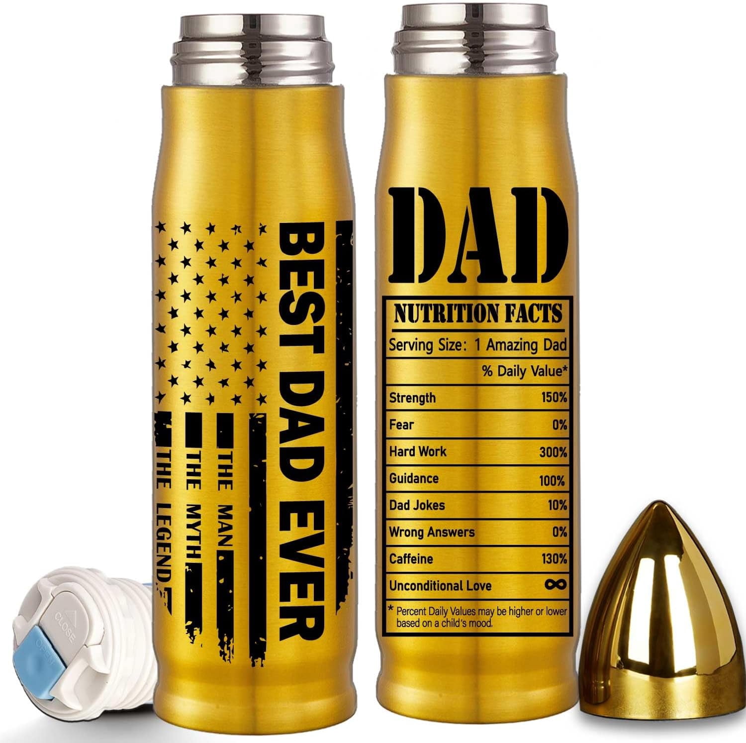 birthday gifts for dad from daughter son, best dad ever gifts, funny ...