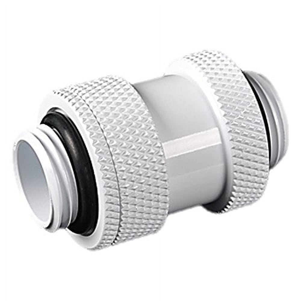 bitspower g1/4" adjustable aqua link pipe (22-31mm), deluxe white ...