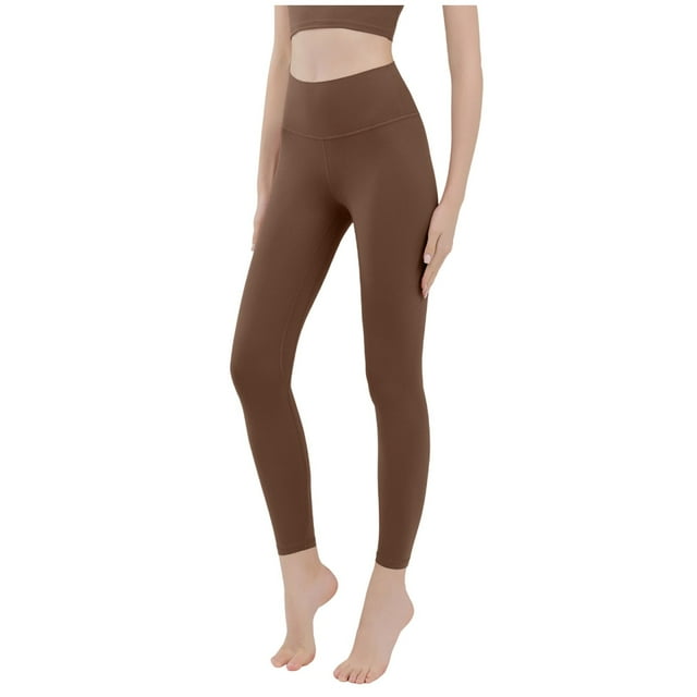 biudgviw Leggings for Women Skinny Pull on High Waisted Workout Yoga ...