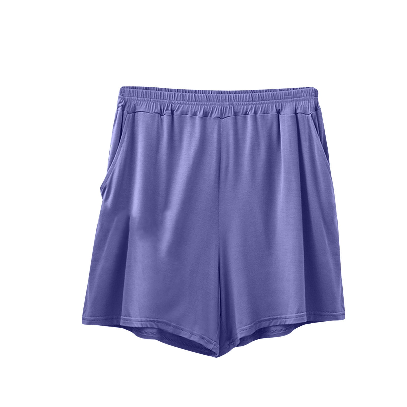 biudgviw Pajama Shorts for Women Plus Size Modal Ultra-Soft Sleepwear ...