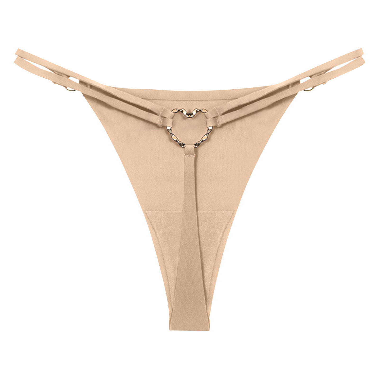 biudgviw Thongs for Women Low Rise G-String Stretch Strap Panties ...