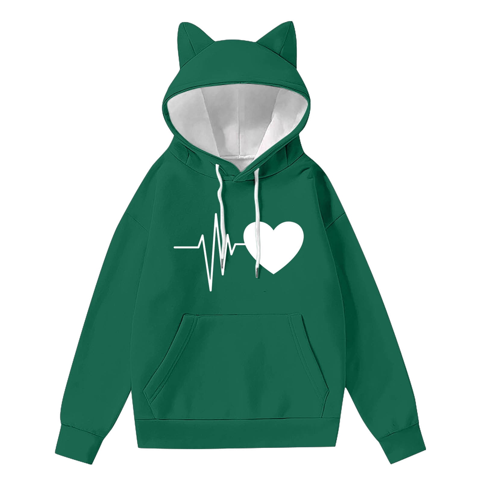 biudgviw Womens Hoodie Oversized Sweatshirts for Fall Winter Outfits ...
