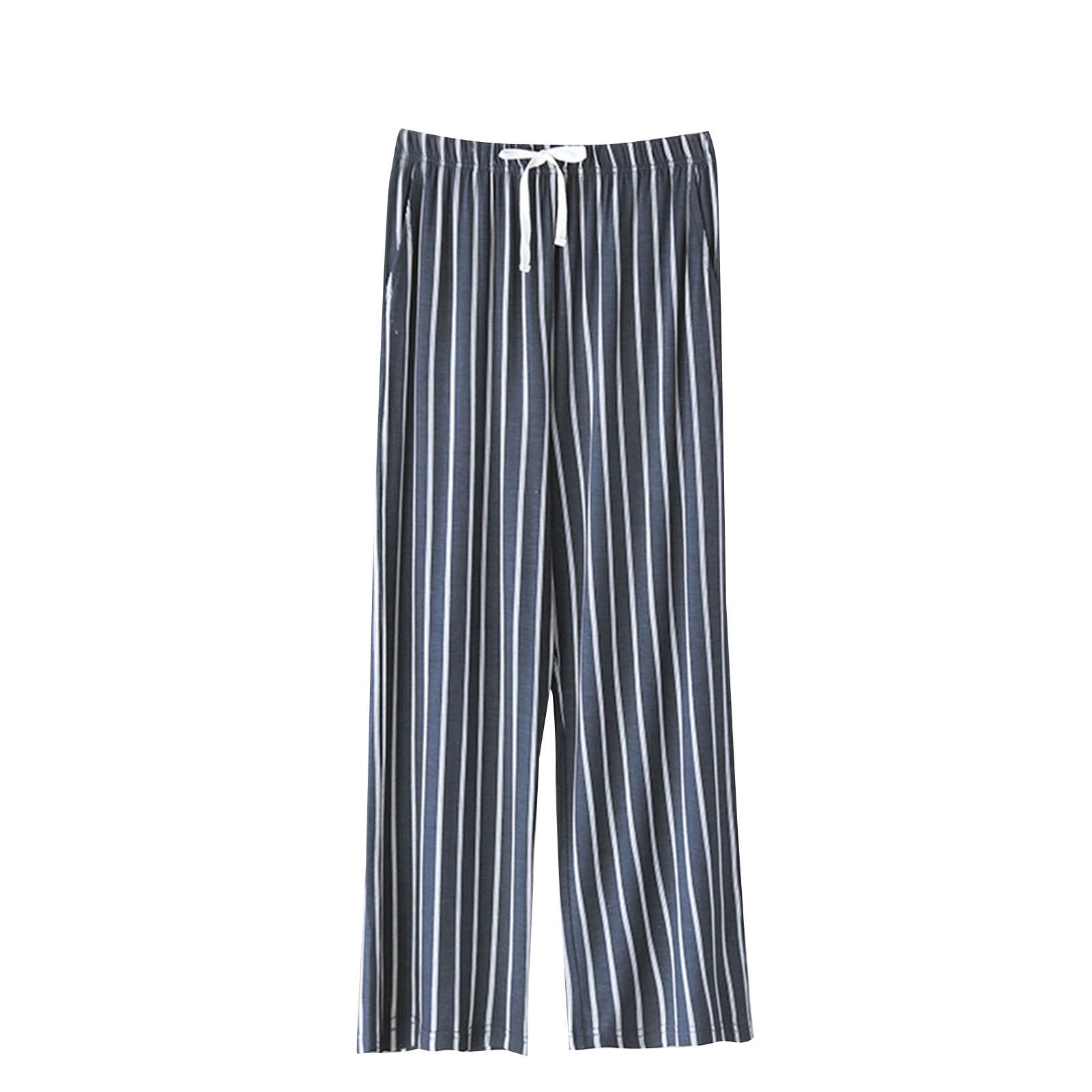 biudgviw Womens Pajama Pants Ultra-Soft Modal Wide Leg Sleep Pants High ...