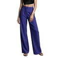 biudgviw Womens Wide Leg Dress Pants Casual Business Work Slacks High ...