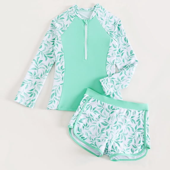 biyuan Toddler Girls Swimsuits ,2 Piece Adjustable Straps Bathing Suits ...