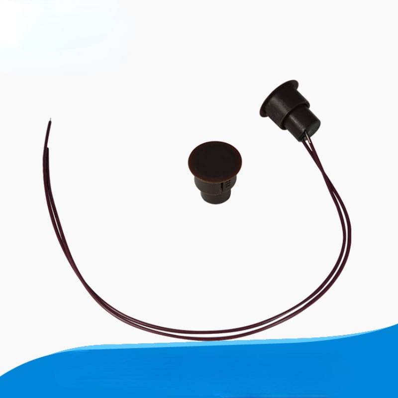 black TZT RC-36 Wired Door Magnetic Switch Alarm Sensor Magnet Alarm ...