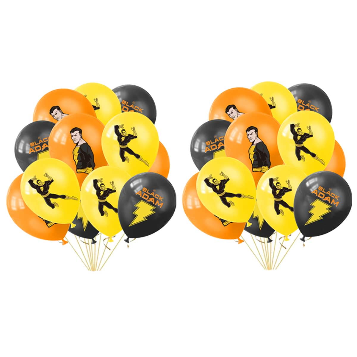 black adam Balloons Party Supplies Birthday Favors Decorations Decor ...