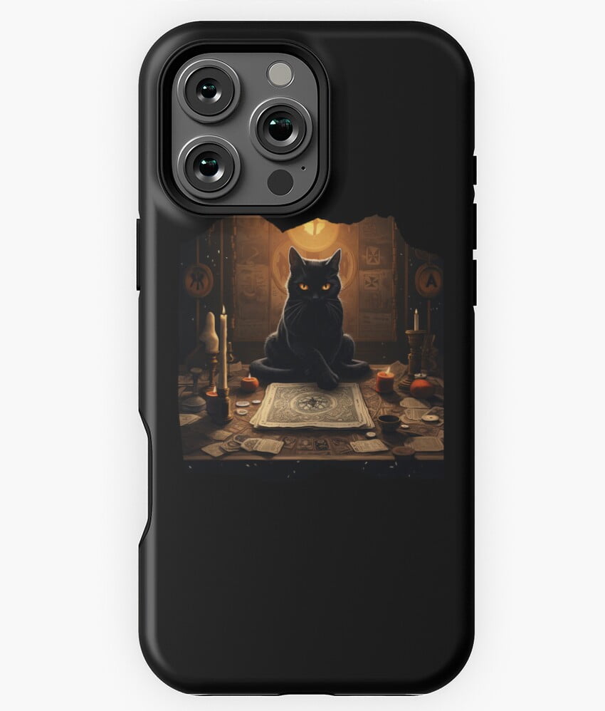 black cat ouija board M16248 Phone case for iPhone 11 to 16 Pro Max ...