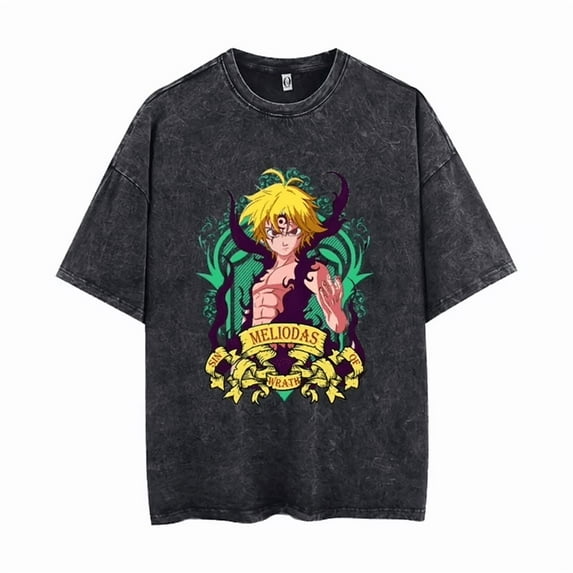 black clover t shirt Clothing Comic Character T-Shirt for Men and Women ...