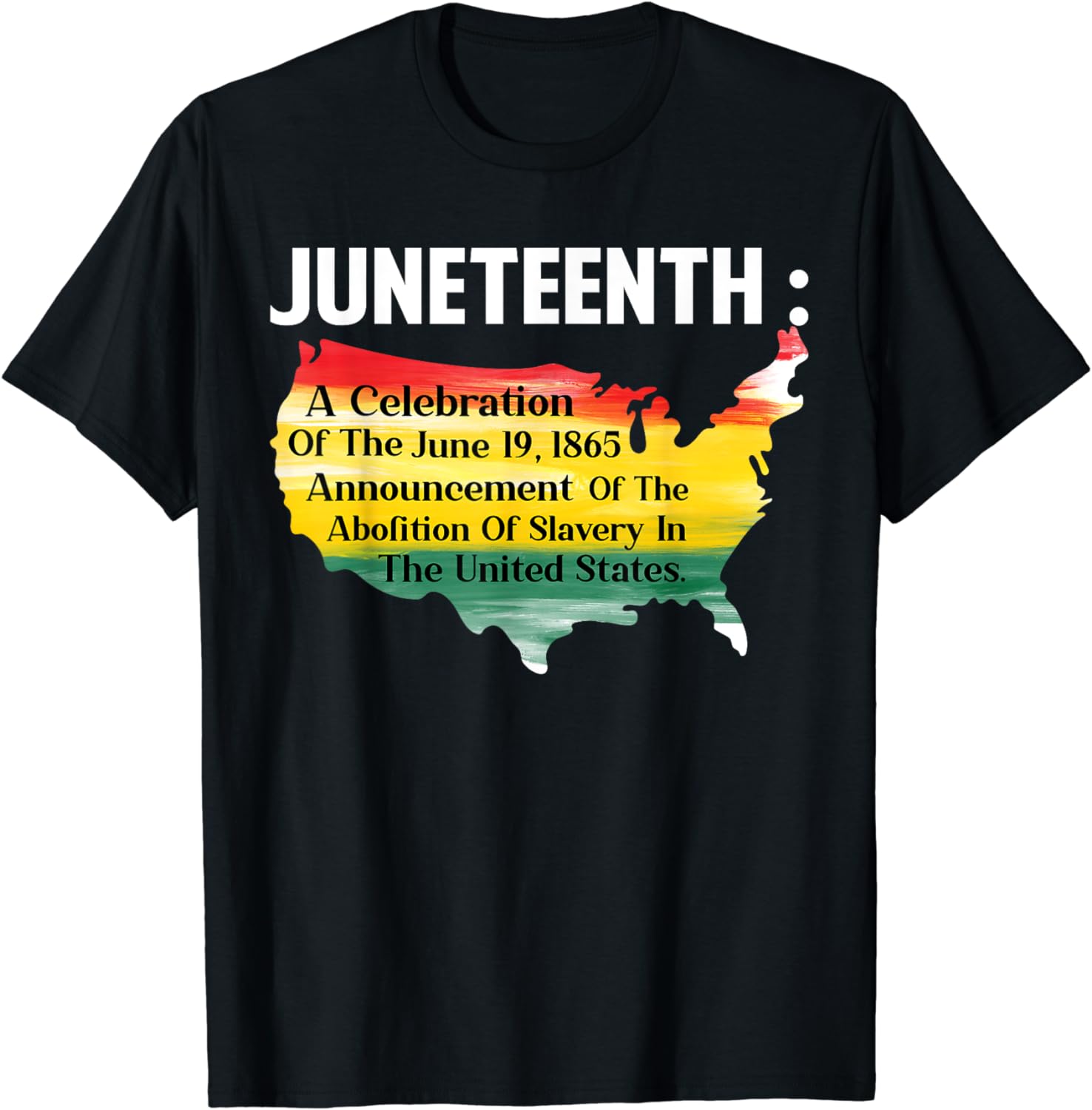 black history Celebrates Black African American History T-Shirt ...