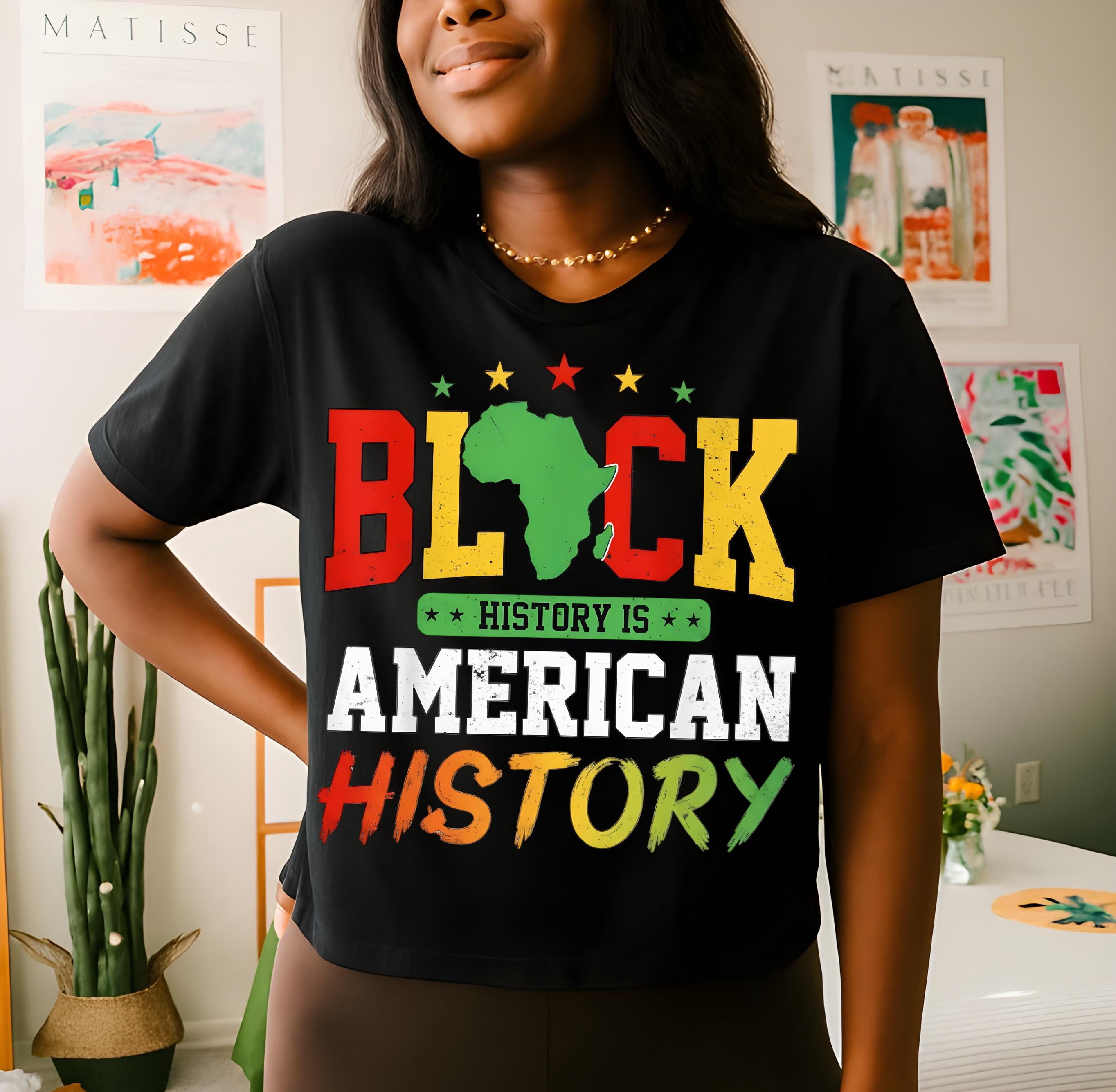 black history is american history T-Shirt, Black History Month T-Shirt ...