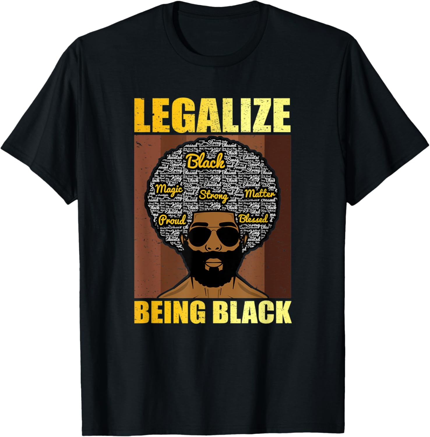 black history shirts for LEGALIZE BEING BLACK tshirt T-Shirt Shirts ...