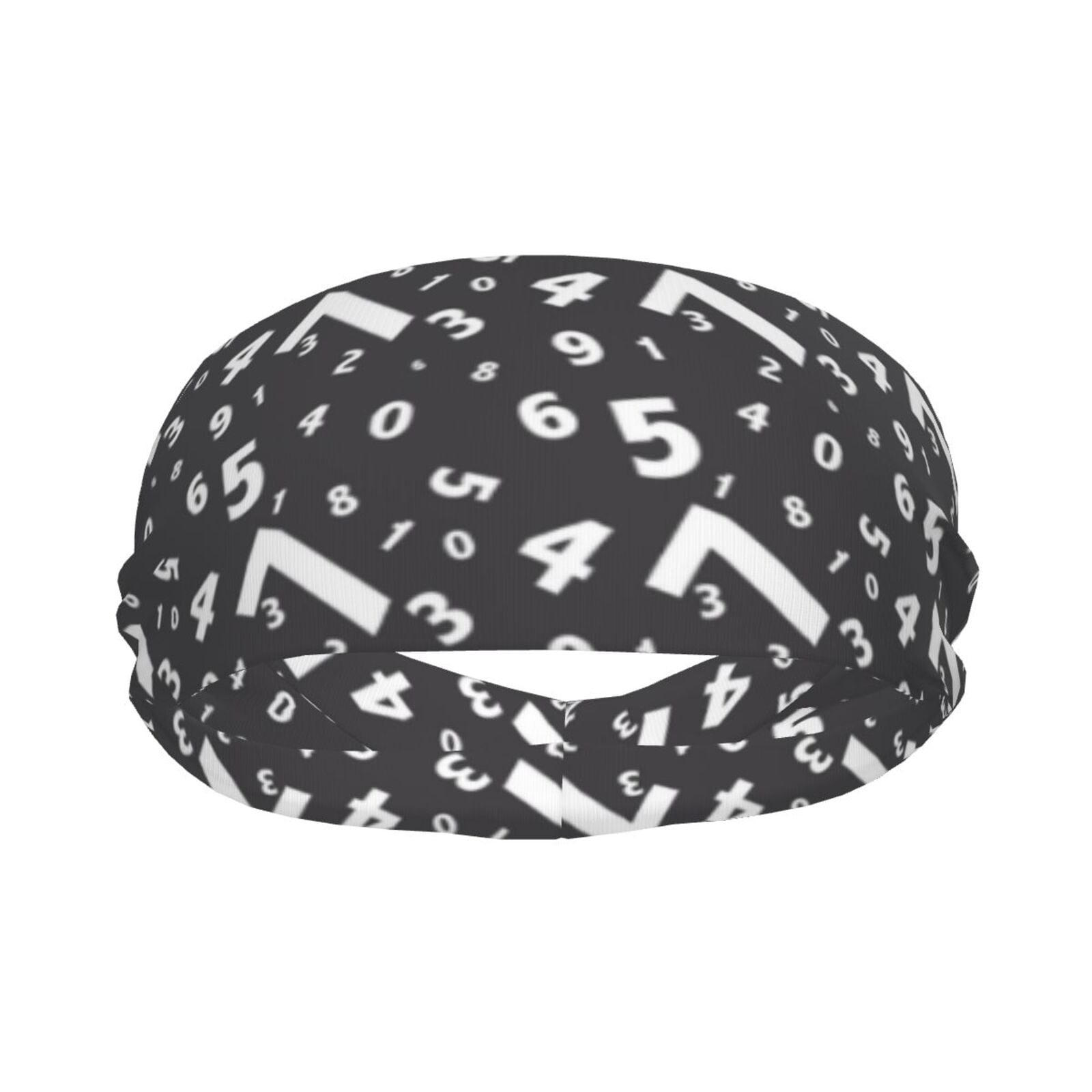 black math number Sports Headbands for Men/Women Workout Headband Sweat ...