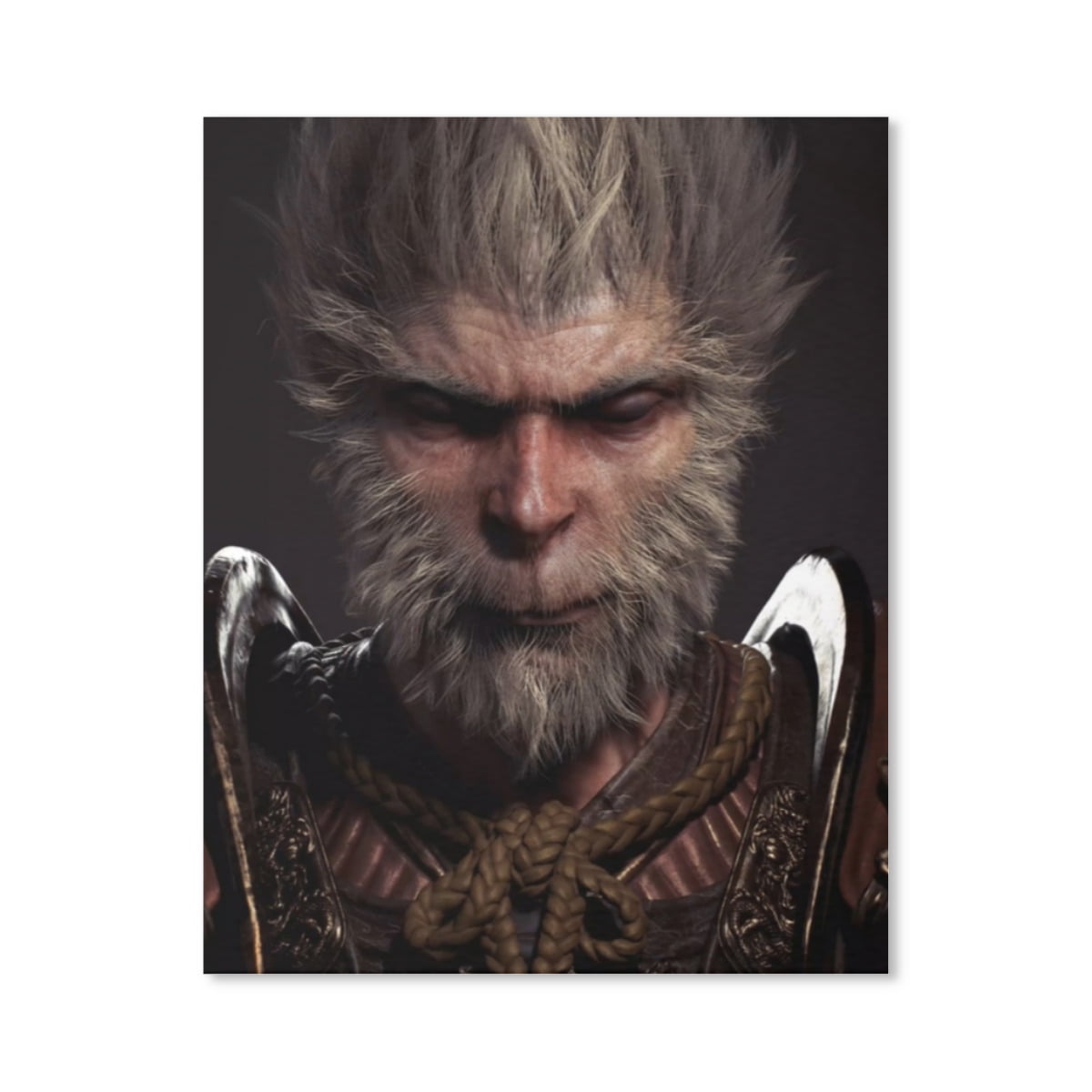 black myth wukong Cute cartoon and youqu art retro poster printing ...