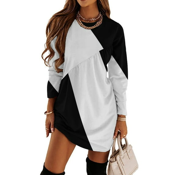 black with silver sash Long Sleeved Dress purple dress evening dress ...