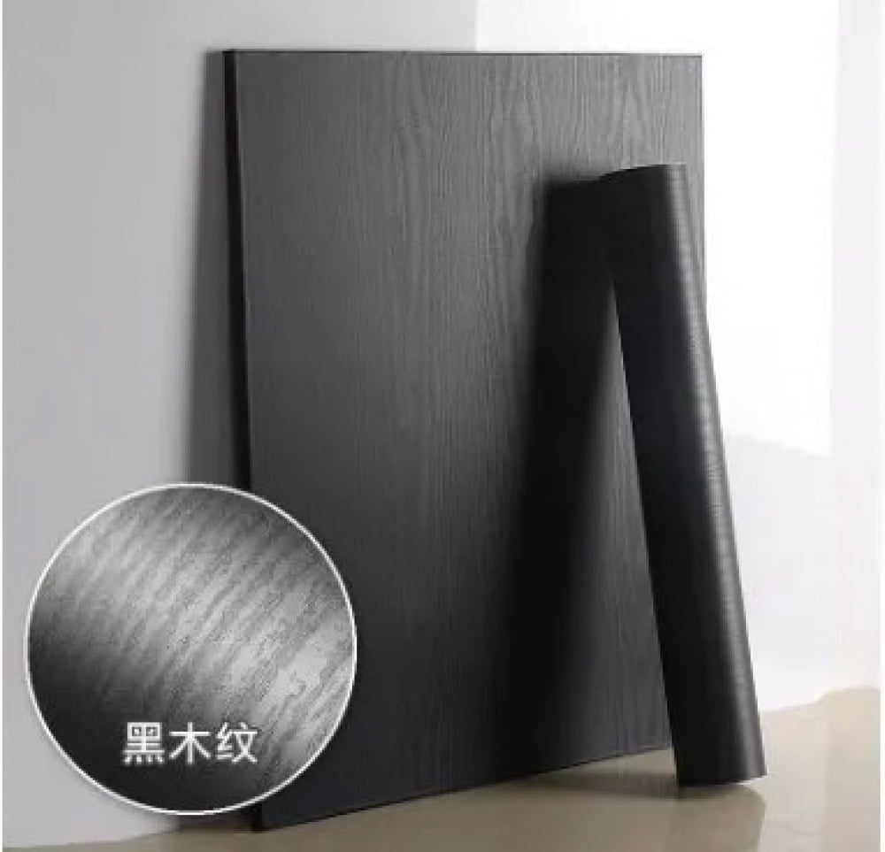 black wood matt furniture stickers boeing film pvc adhesive paper back ...