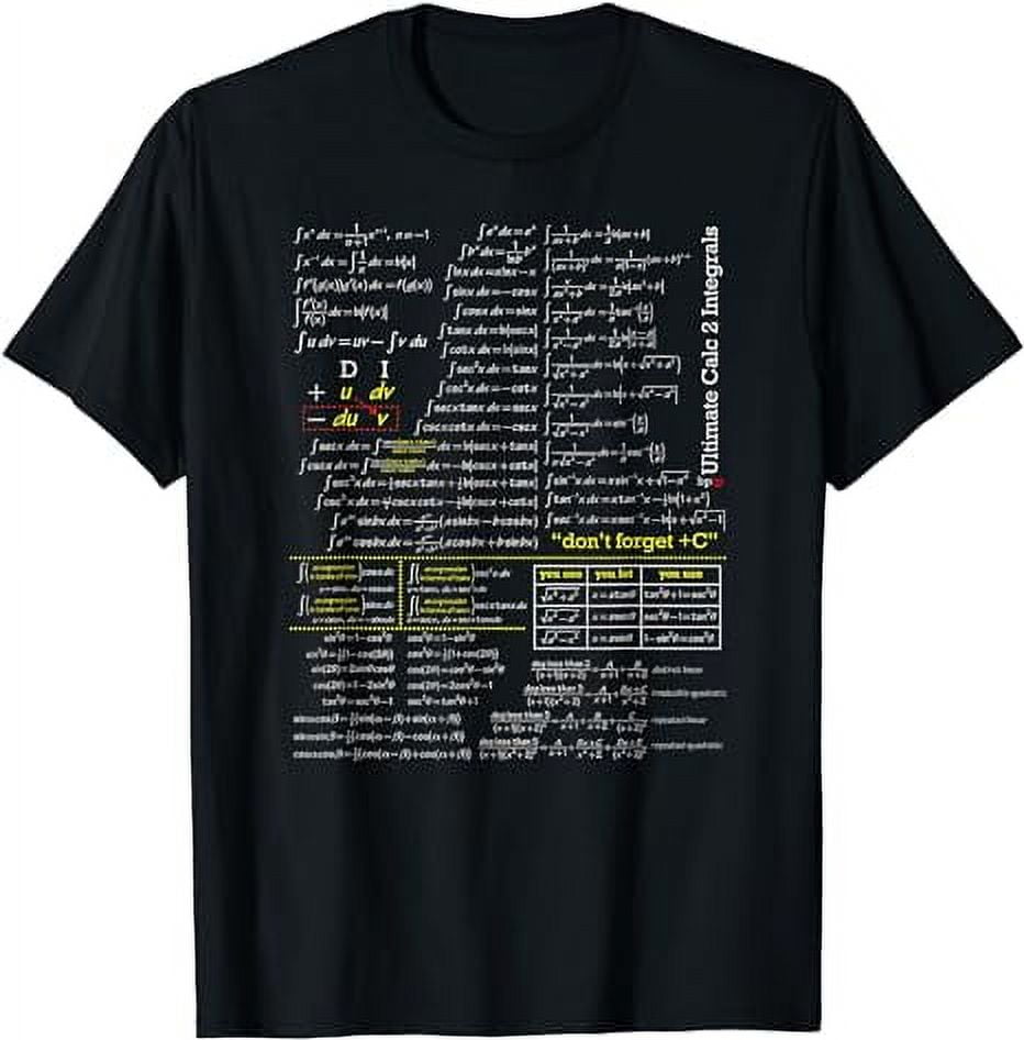 blackpenredpen calculus 2 ultimate integral T-Shirt - Walmart.com