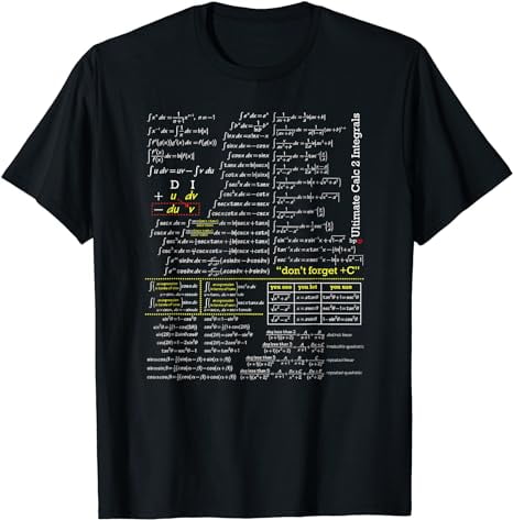 blackpenredpen calculus 2 ultimate integral T-Shirt - Walmart.com
