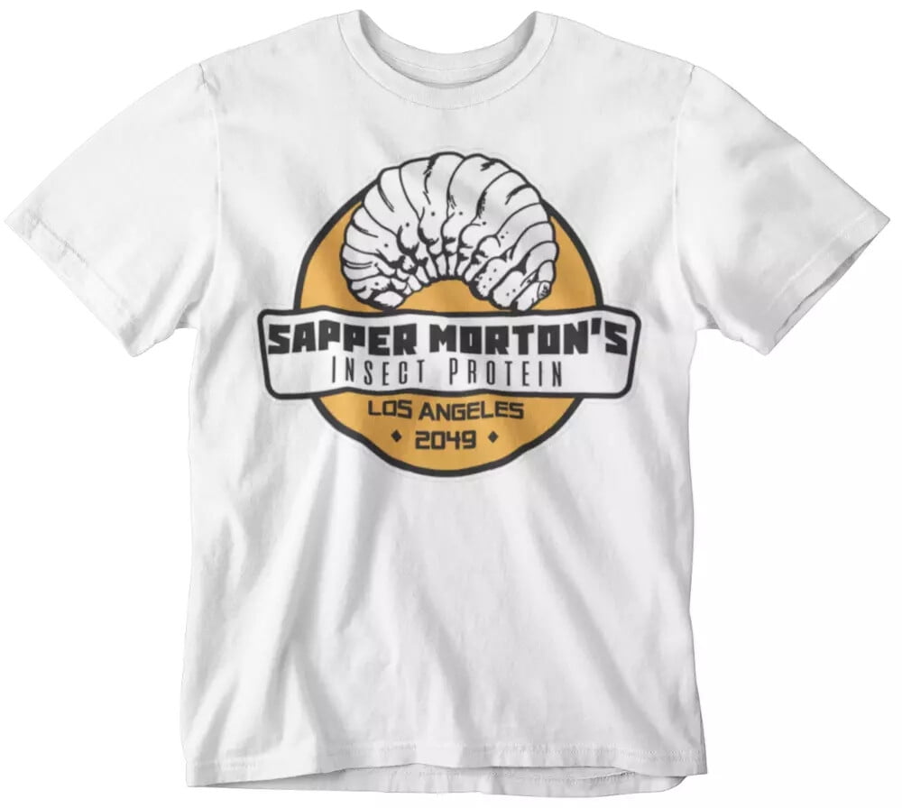 blade runner 2049 t-shirt insect protein retro future robots movie film ...