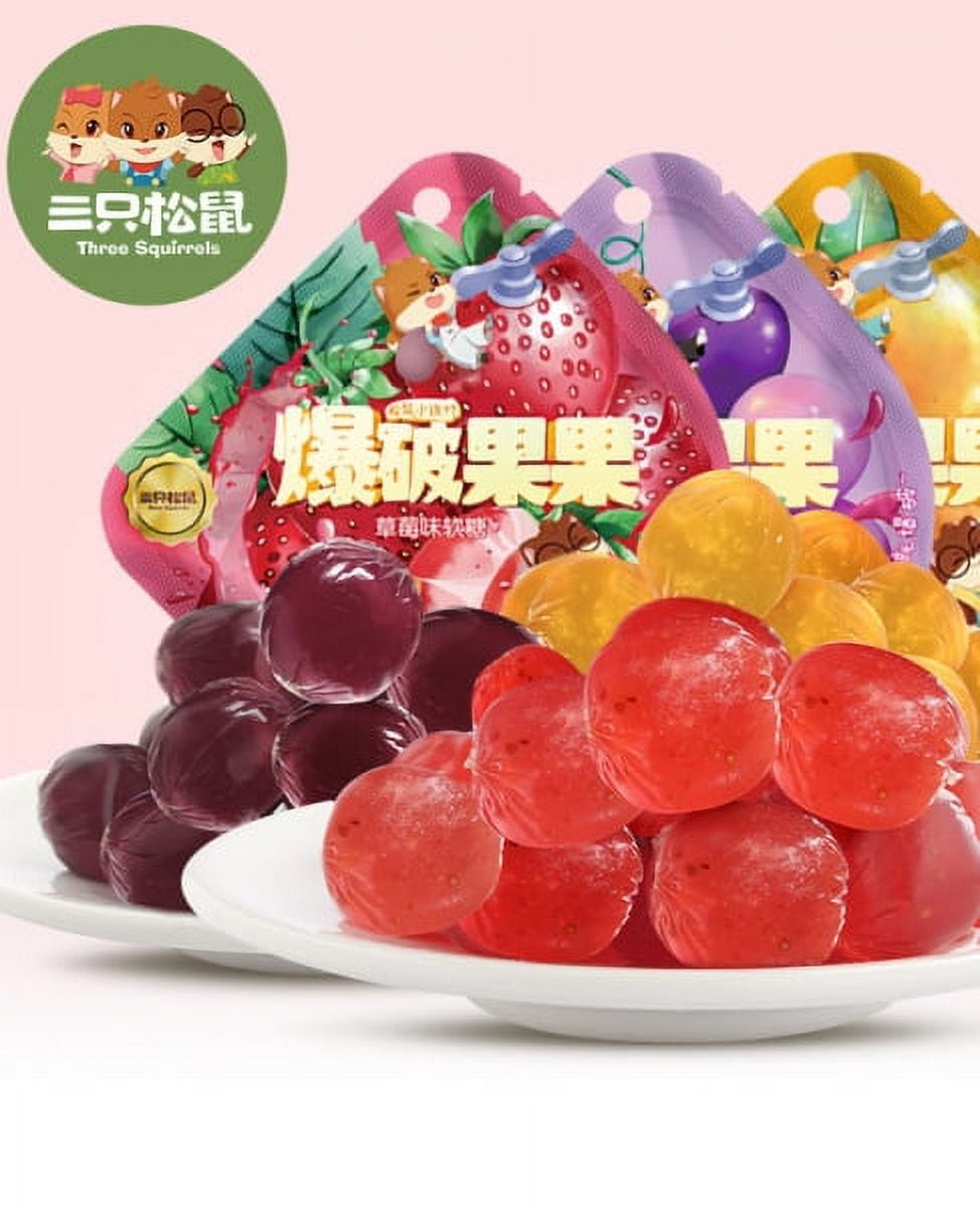blasting Marshmallow Fruit Candy 40g *2bags - Strawberry Flavor ...