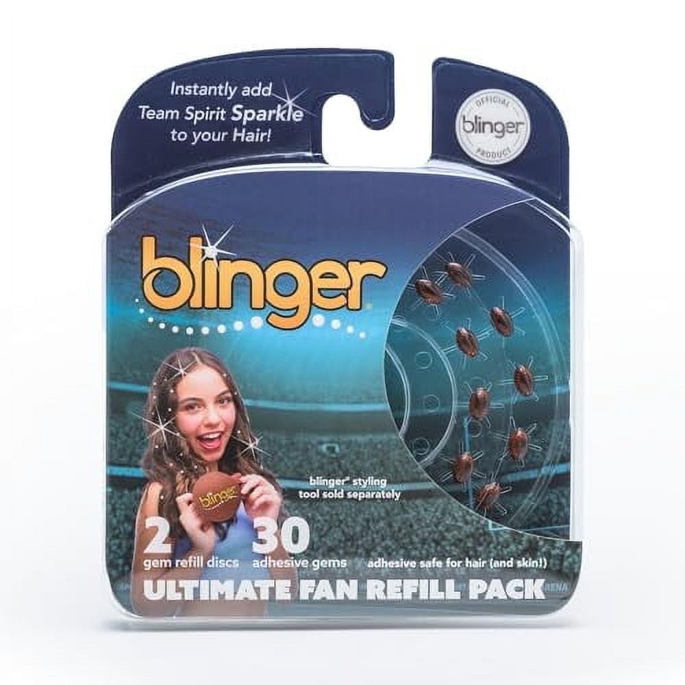 blinger® Ultimate Fan Refill Pack | 30 Dazzling Hair-Safe Glass ...