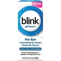 Blink Tears Eye Drops for Dry Eyes, Preservative Free Lubricating Eye ...