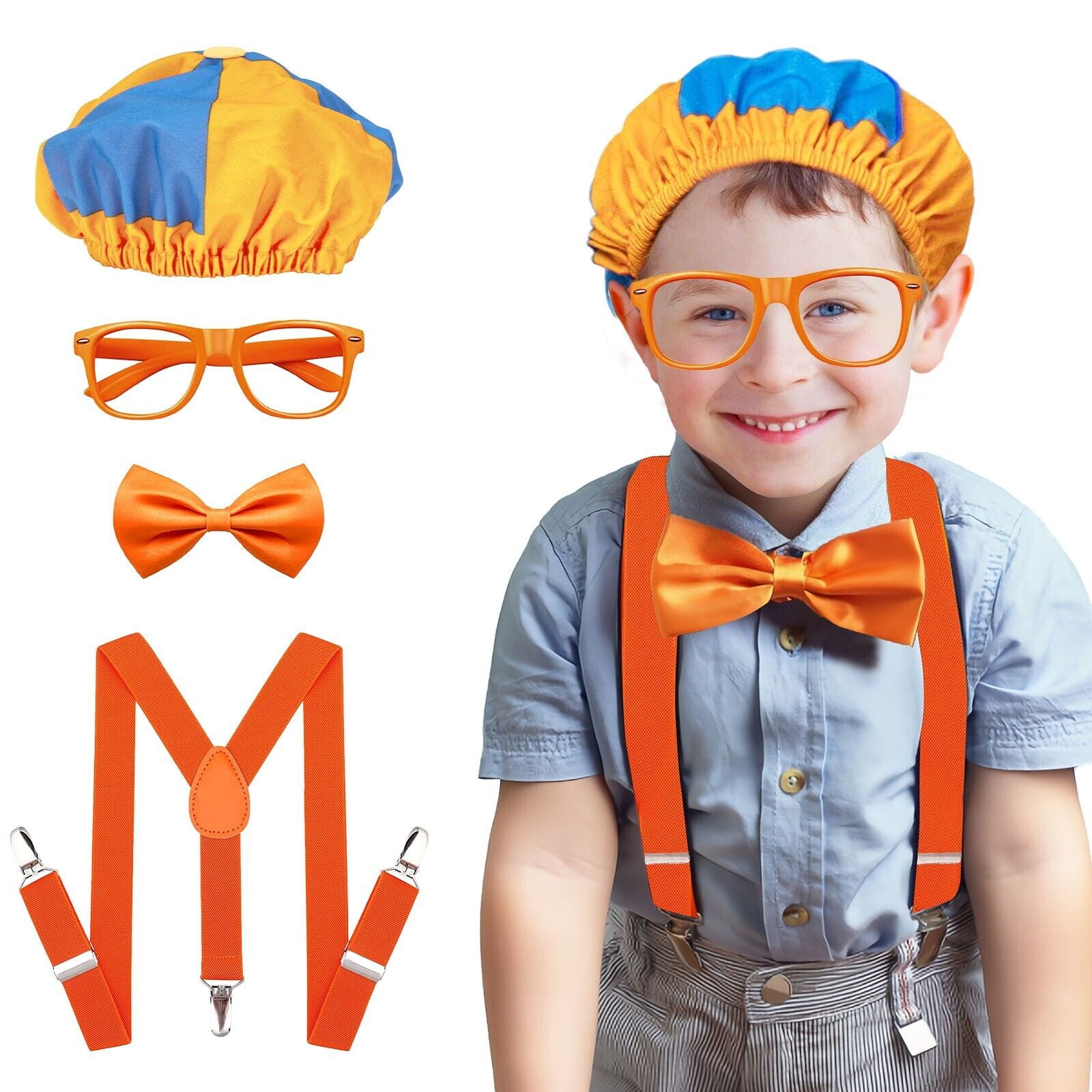 Blippi Kids Toddler Dress-Up Costume Set - Walmart.com