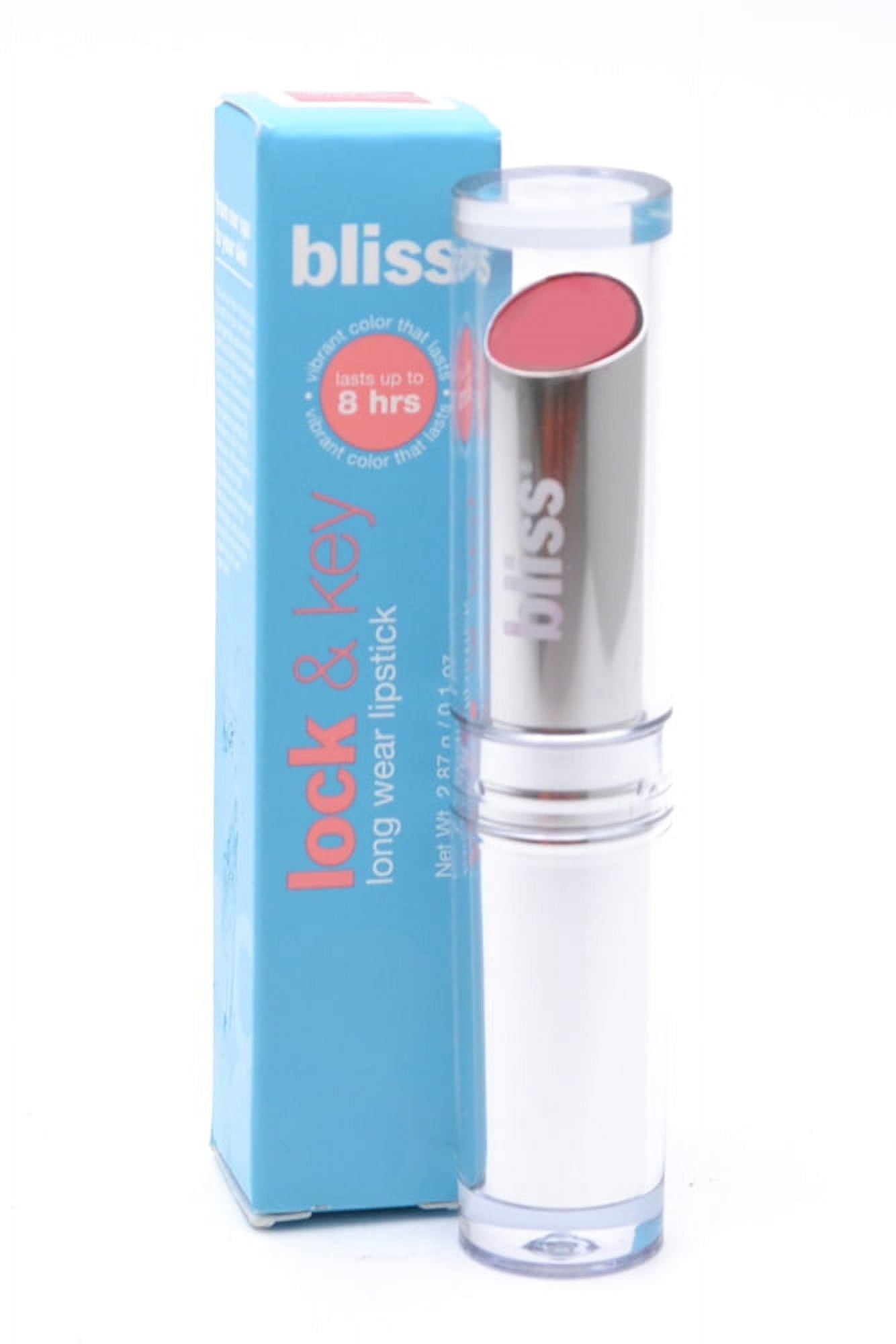 bliss Lock & Key Long Wear Lipstick, Get To Petalin' .1oz - Walmart.com