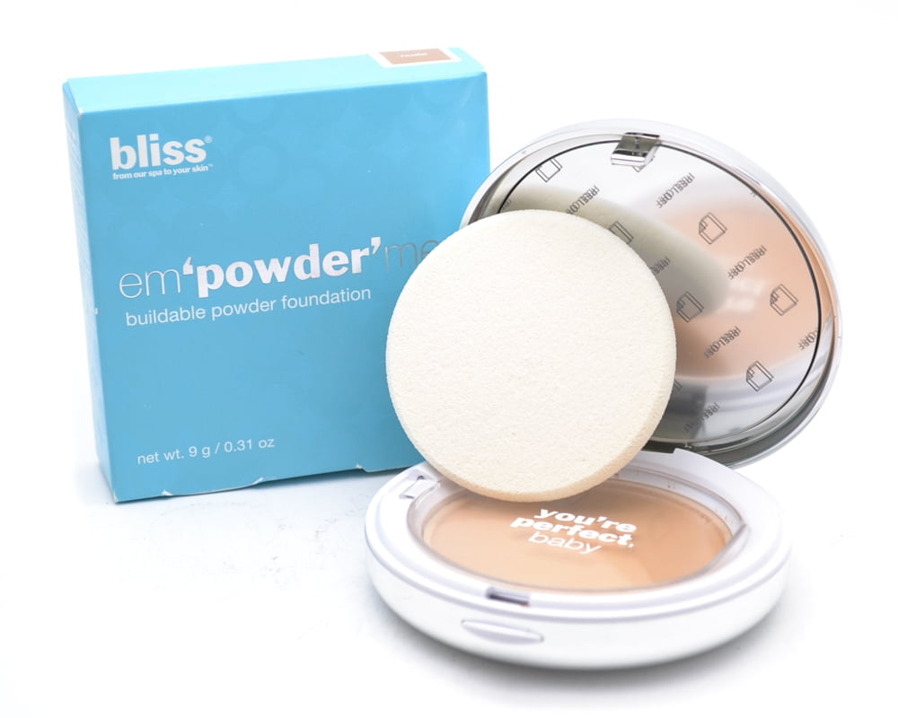 bliss em'Powder'me Buildable Powder Foundation, Shell .31 oz - Walmart.com