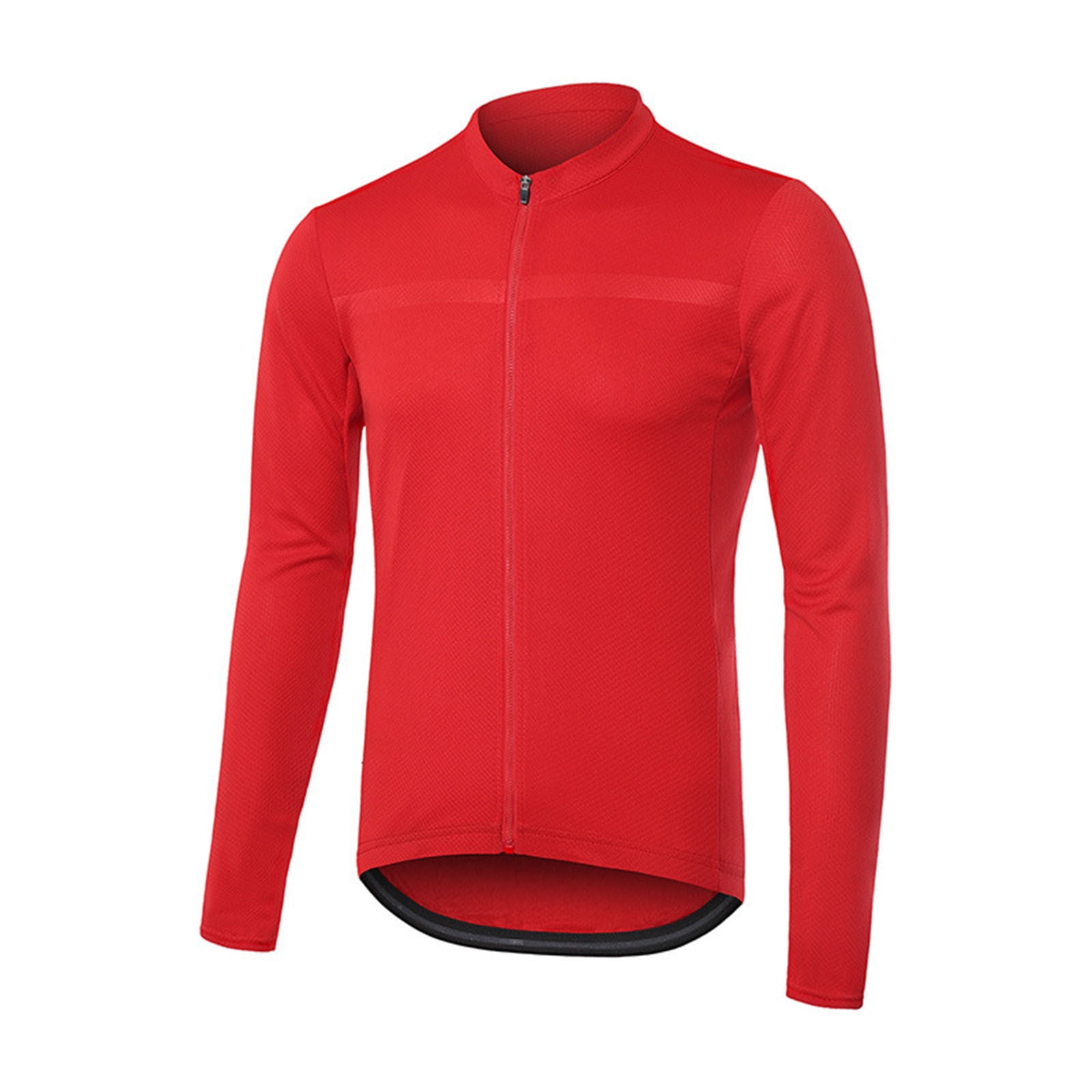 blocloalo Cycling Clothing Men's Full Zipper Long Sleeves Cycling ...