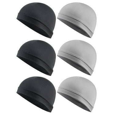 3 Pack Cooling Skull Cap Helmet Liner Sweat Wicking Cycling Running Hat ...