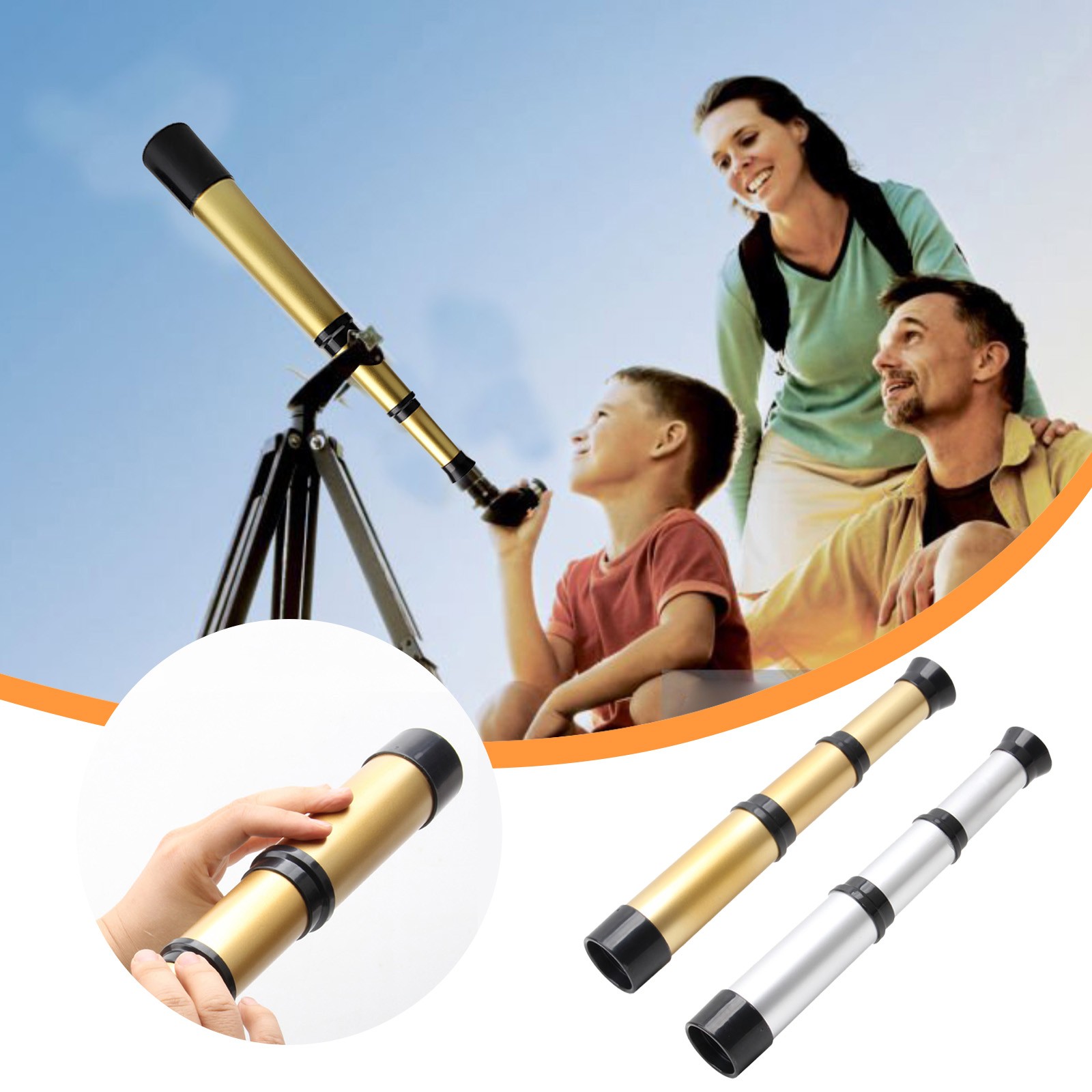 blocloalo Telescope Spotting Binoculars For Kids And Adults Handheld ...