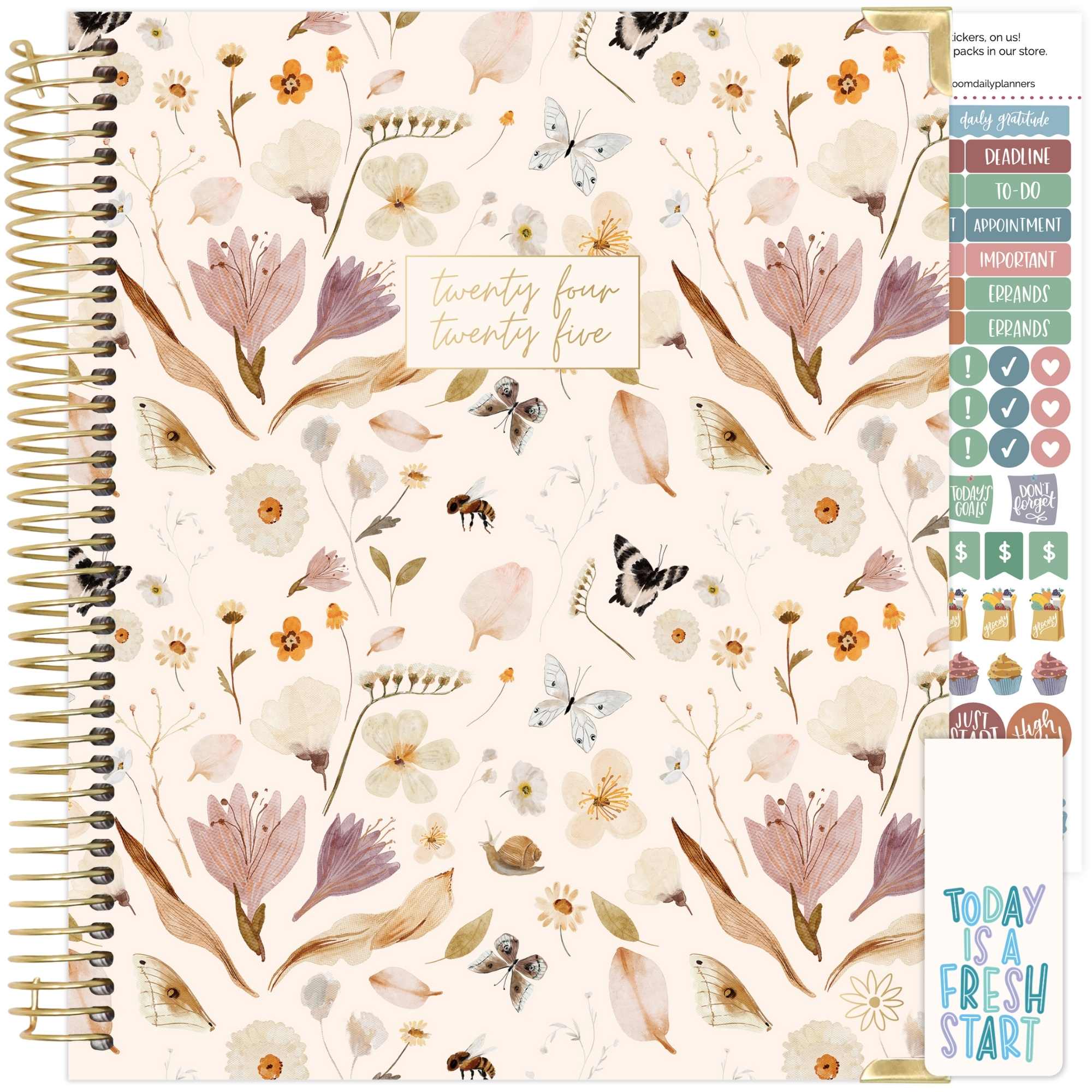 Butterfly Garden Two Year Planner, 2023-2024 - Pocket Sized Calendar ...