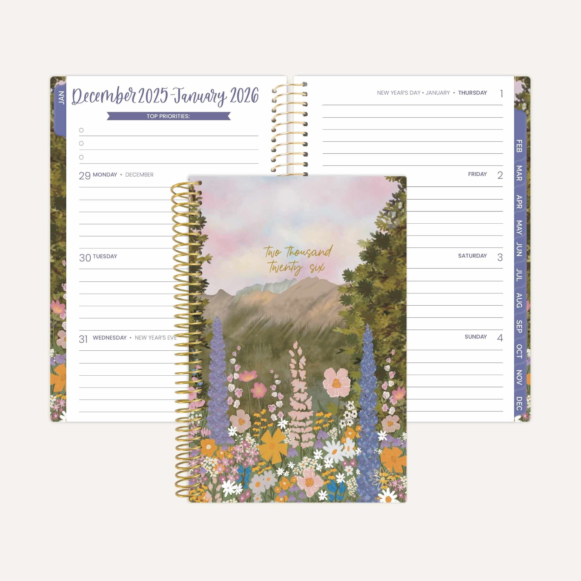 bloom daily planners 2026 Pocket Planner, 4" x 6", Mini Weekly ...