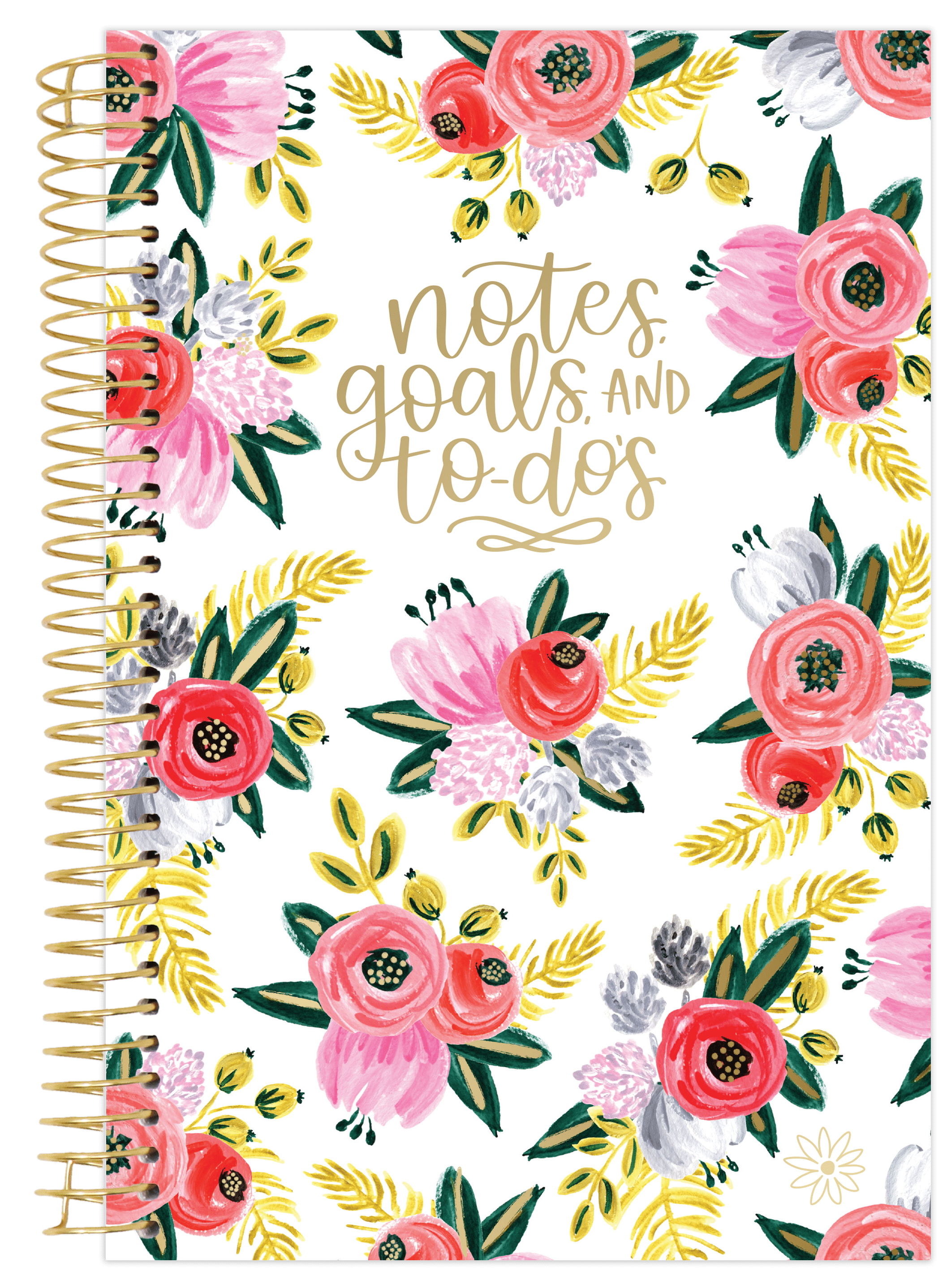 bloom daily planners Bound To-Do Book, Rustic Blooms - Walmart.com