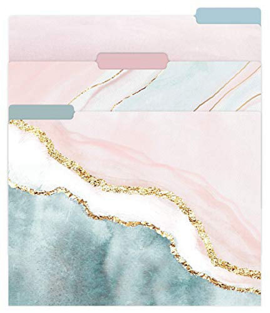 bloom daily planners Decorative File Folders - Set of Six Letter Size ...