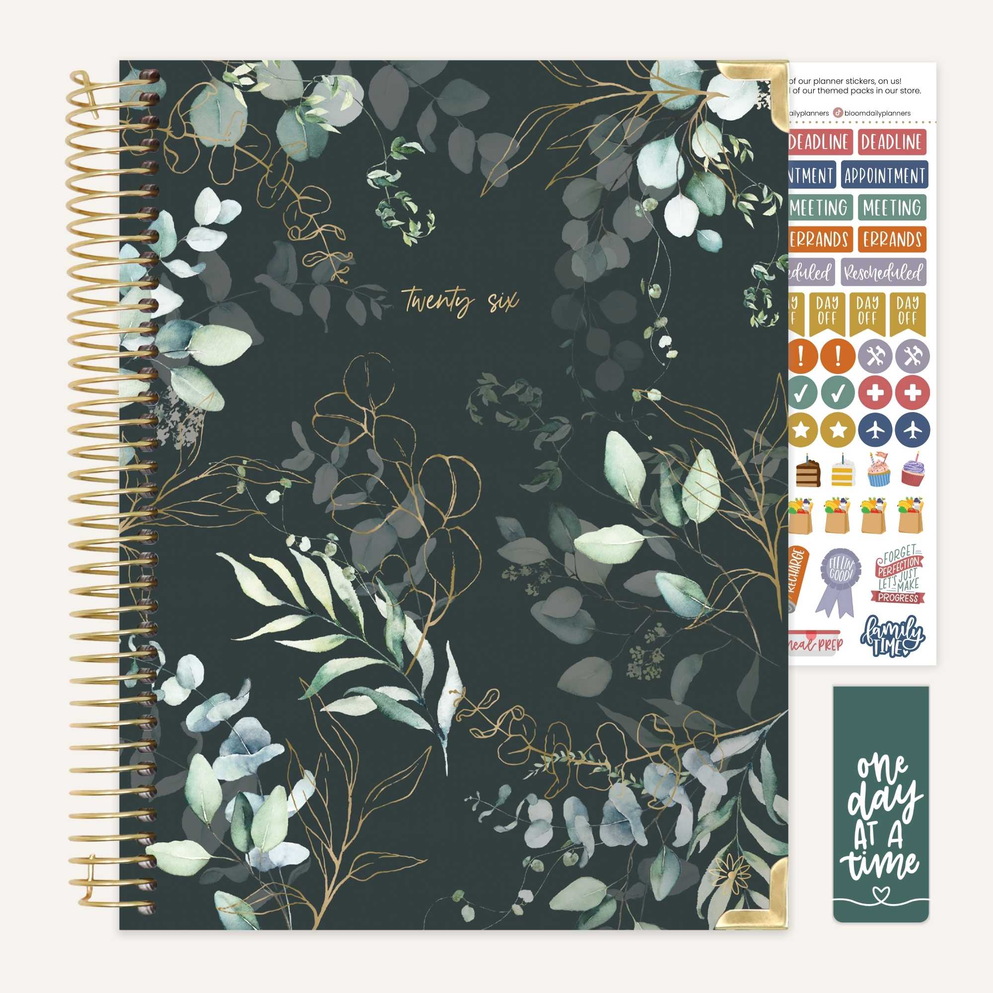 bloom daily planners Hardcover 2026 Planner, 8.5" x 11", Weekly ...
