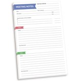 bloom daily planners Planning Pad, 6" x 9", Double Sided Meeting Notes ...