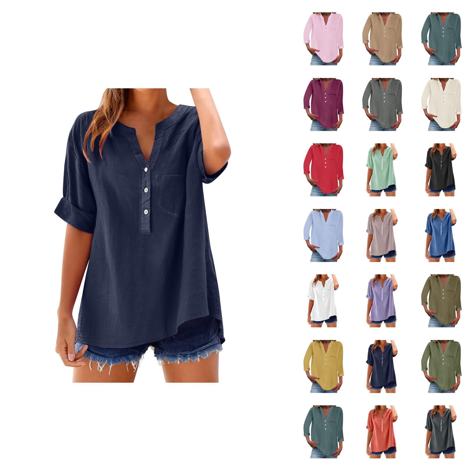 blouse for women floral blouses petite slim fit Womens Autumn And ...