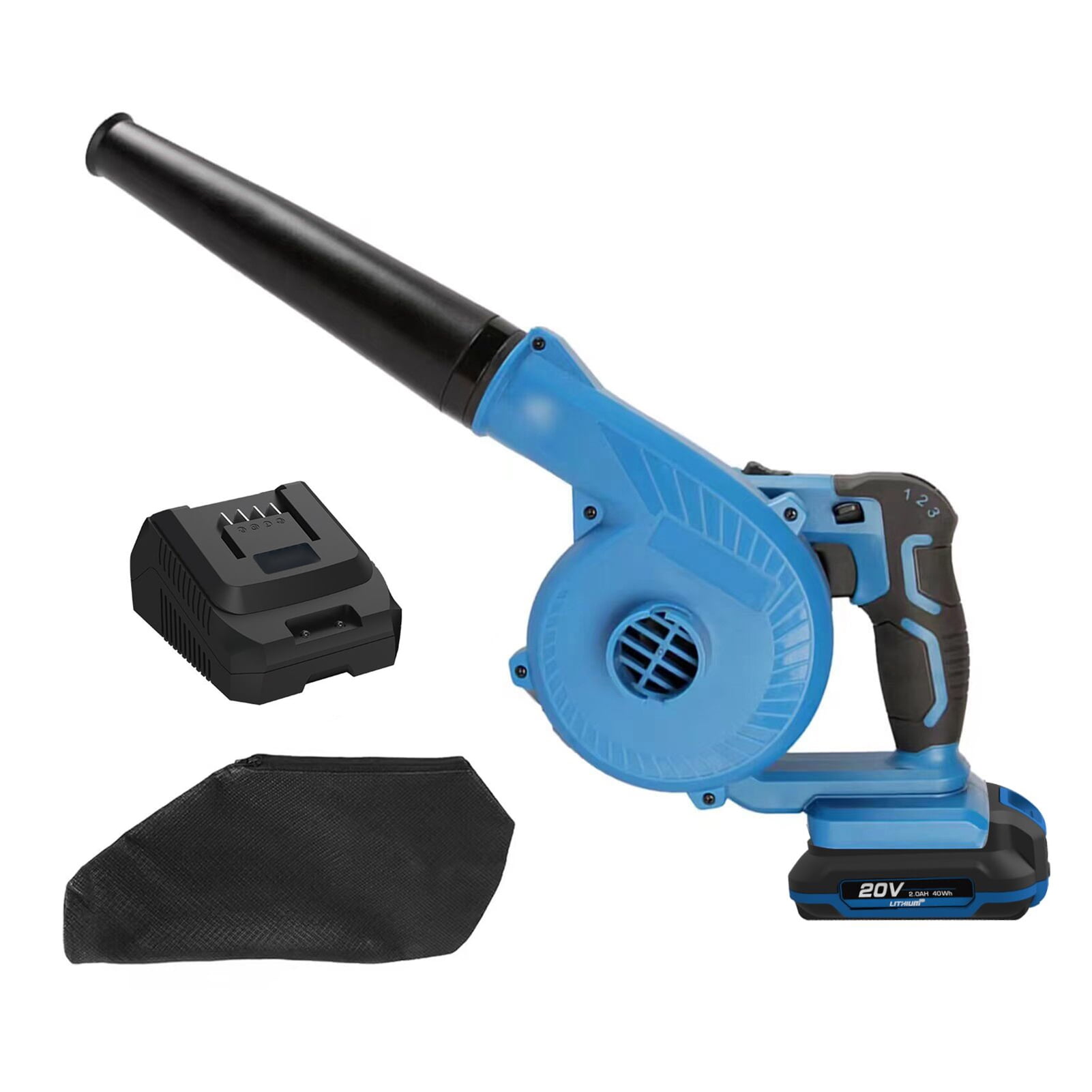 blower,Kit With 20 Ah Battery Jobsite Speeds And Blower And Duty Blower ...