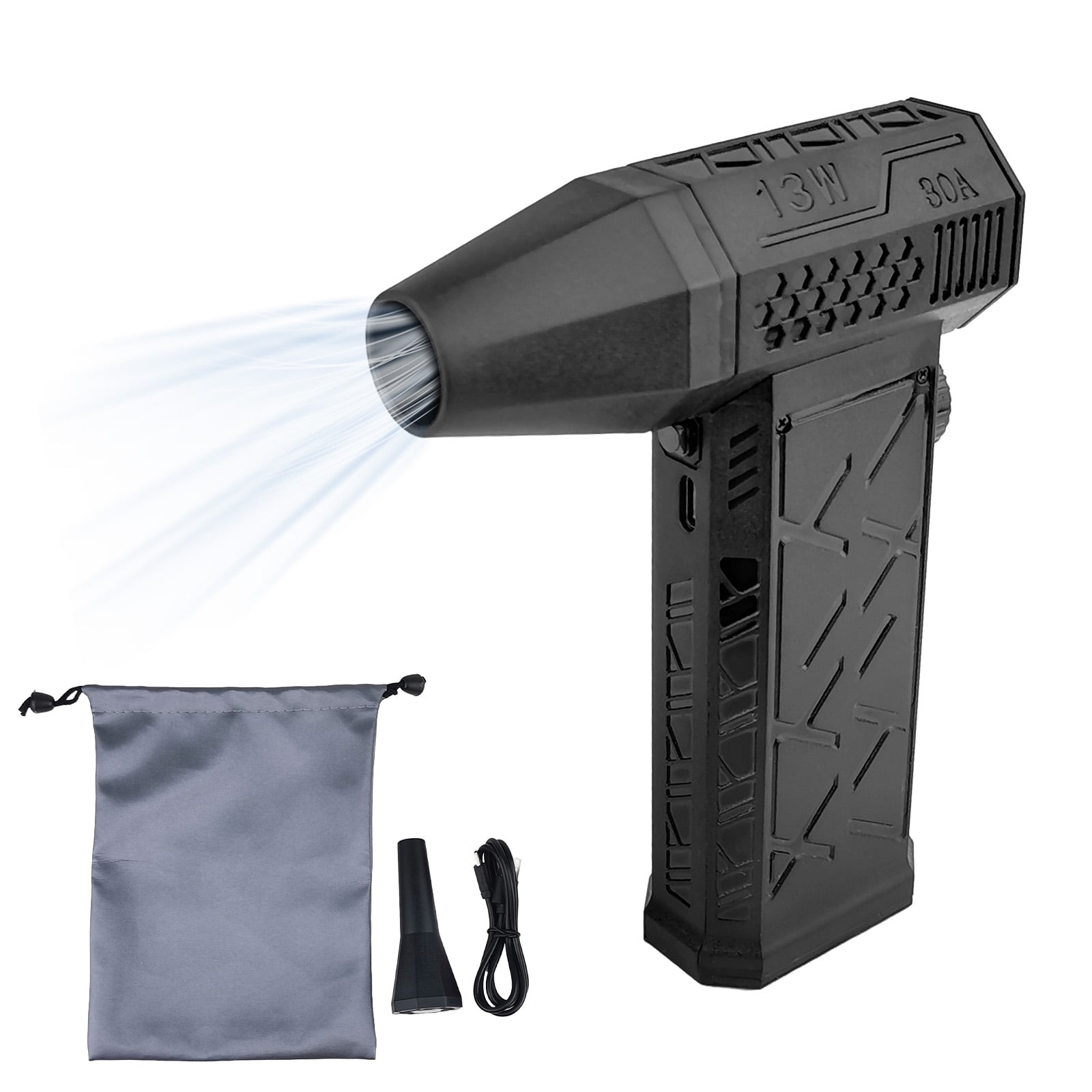 blower,Adjustable Turbo Speed Adjustable Battery Portable Nozzle Speed ...