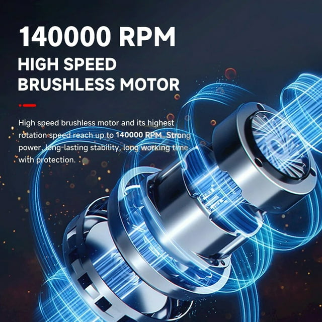 blower,Turbofan Duct Wind Speed Motor Tool Fan 140 000rpm Handheld Fan ...