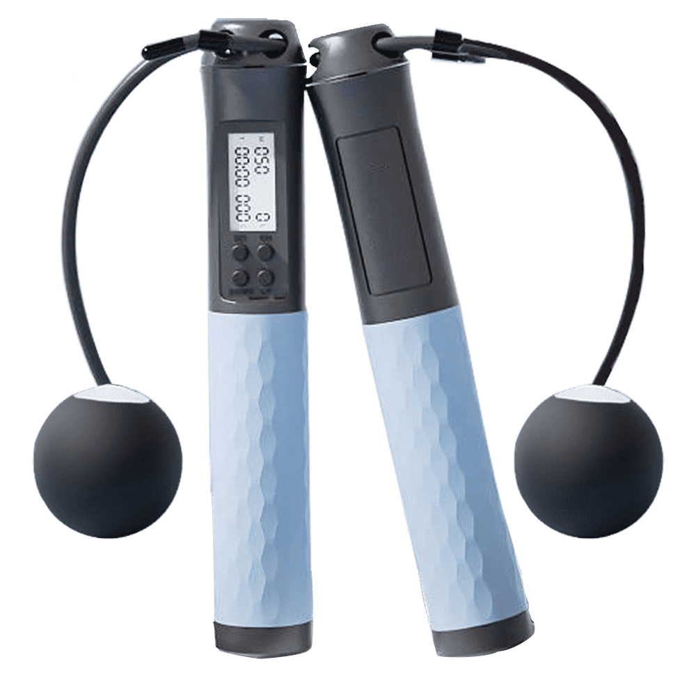 blue Jump Rope, Digital Jump Rope with Calorie Counter ,2 in 1 ...