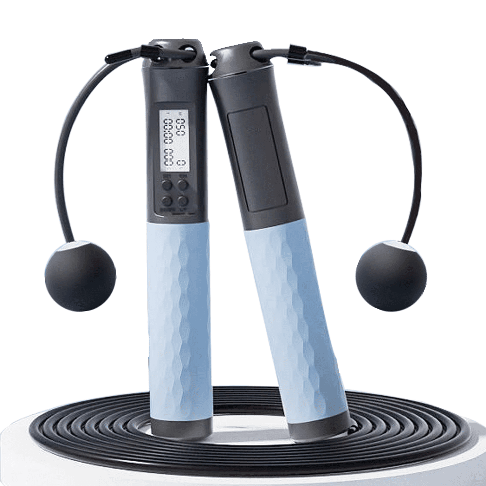 blue Jump Rope, Digital Jump Rope with Calorie Counter ,2 in 1 ...
