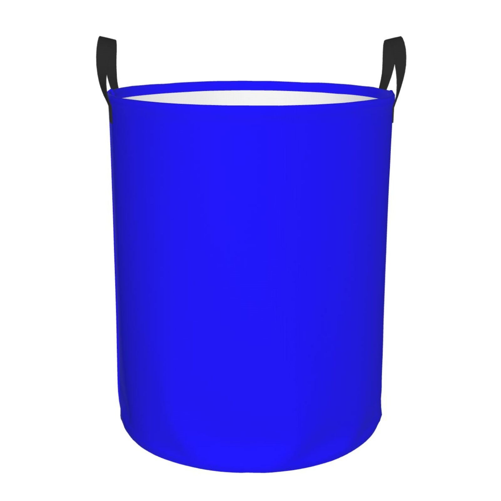 blue Laundry Basket, Laundry Hamper Waterproof Laundry Bag Clothes ...
