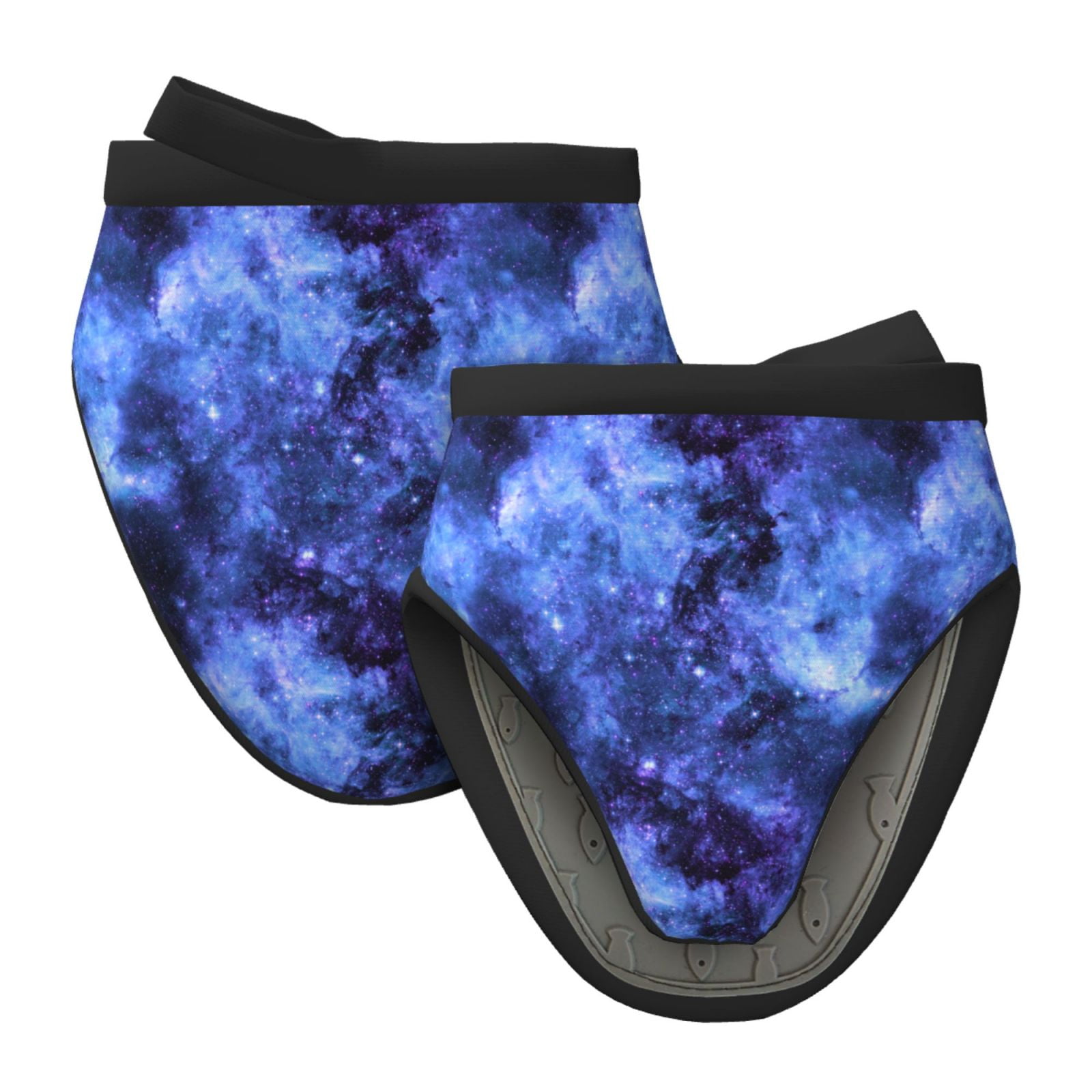 blue Starry sky Violet aesthetic Oven Mitts Heat Resistant - Soft ...