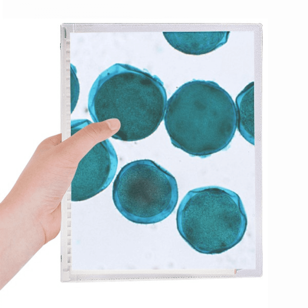 blue creature cell picture pattern notebook loose diary refillable ...