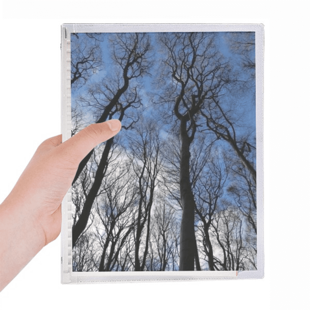 blue green ry science nature scenery notebook loose diary refillable ...